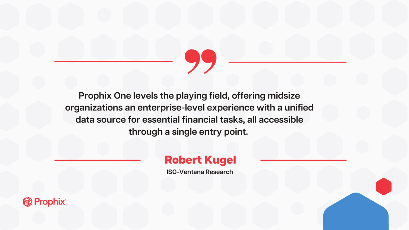 A behind the scenes look at Prophix One | Prophix