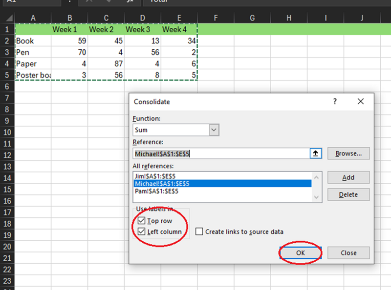 How to consolidate data in Excel: Everything you need to know | Prophix