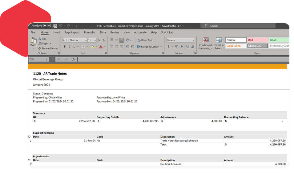 Account Reconciliation Software | Prophix