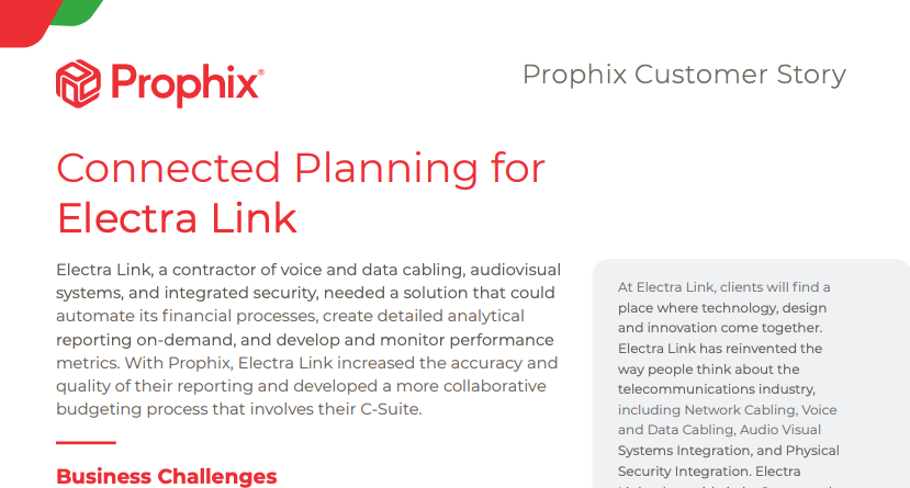 ERP Partner | Viewpoint | Prophix