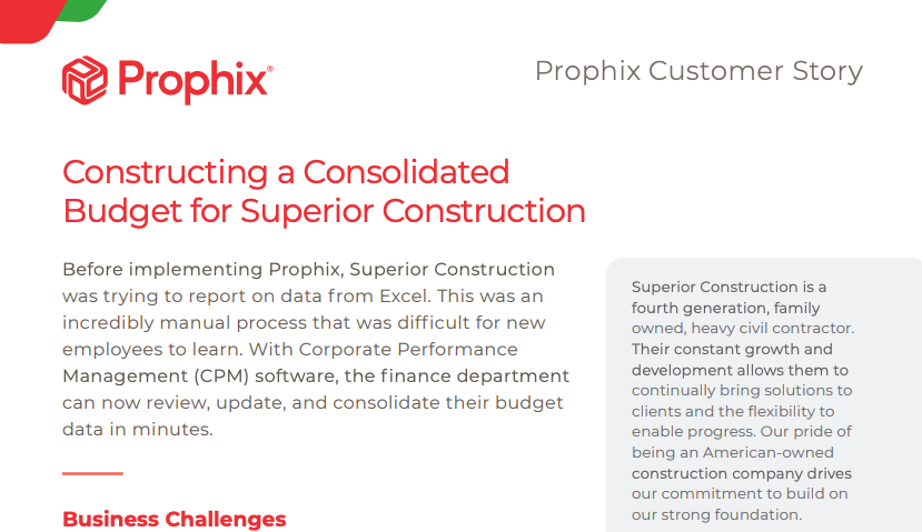 ERP Partner | Viewpoint | Prophix