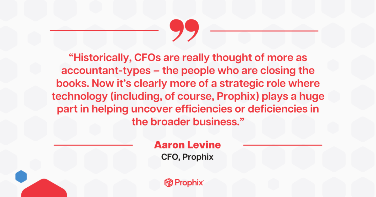 Meet Prophix’s new CFO, Aaron Levine | Prophix