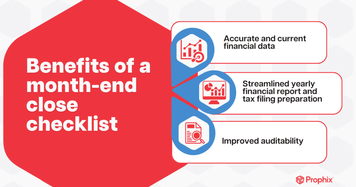 The perfect month-end close checklist for finance teams | Prophix