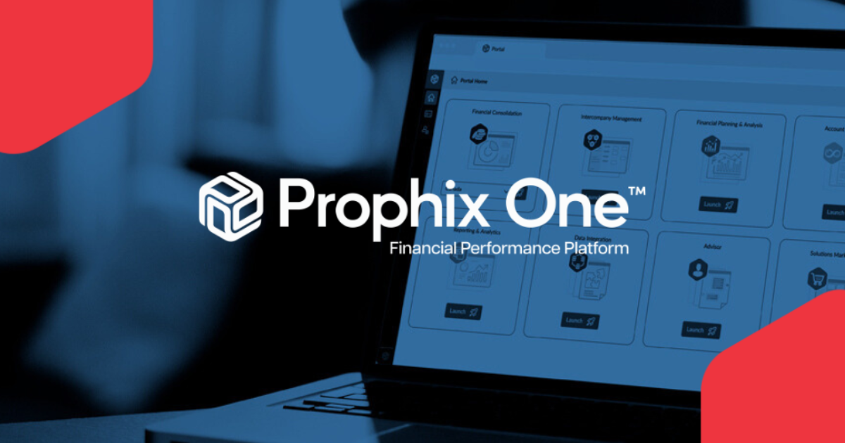 Prophix Unveils Prophix One | One Version of the Truth, One Central Point of Entry, One Platform ...
